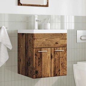 2dílná koupelnová sestava old wood kompozitní dřevo 3328581