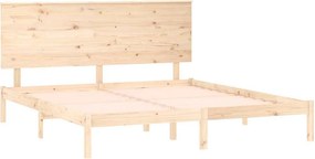 Rám postele masivní dřevo 150 x 200 cm King Size 3104808