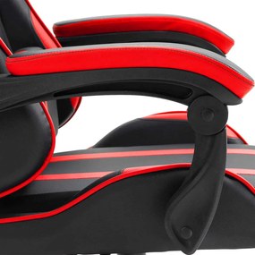 vidaXL Herní židle umělá kůže [20209] Barva: Červená
