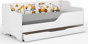 Wooden Toys Dětská postel LILU 160x80 STAVBA