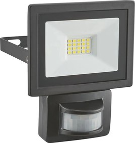 LED reflektor se senzorem černý, 7 W, 960 lm, 15,5 x 11,5 x 6,5 cm