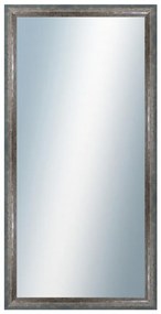 DANTIK - Zarámované zrcadlo - rozměr s rámem cca 50x100 cm z lišty NEVIS modrá (3052)