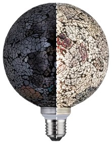 Paulmann E27 LED globe 5W Miracle Mosaic černá