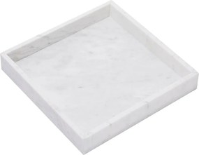 MARBLE Mramorový tác - bílá