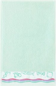 Bavlněný ručník Mořské panny - mint Velikost: ručníček 30 x 50