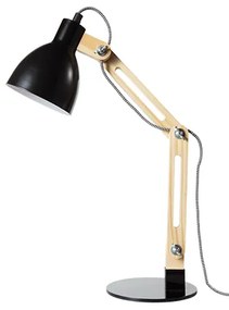 ACA DECOR Stolní lampa Crane 1 černá