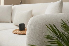 Atelier del Sofa 3-místná pohovka Simena - Cream, Krémová, Zlatá