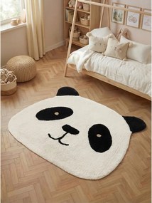 Černý/krémový pratelný/ručně tkaný bavlněný dětský koberec 103x120 cm Snuggle Patsy – Hanse Home
