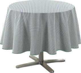 Kulatý ubrus MINI VICHY, Ø 160 cm, kostka