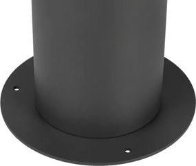 Kanlux 46084-Venkovní lampa se senzorem STONO 1xE27/15W/230V 50 cm IP65 antracit