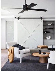 Lucci air 213170 - LED Stropní ventilátor NEWPORT wenge/hnědá + dálkové ovládání
