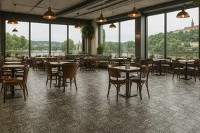 Beaulieu International Group, PVC podlaha - lino Livitex Retro 2795, na míru, šíře 3m,4m, šedá, filc, chodba / předsíň