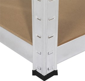 Zátěžový regál Yaheetech – Mod.1: 180 × 90 × 40 cm/875 kg stříbrná (264515749188)