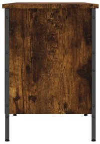 Botník kouřový dub 131 x 35 x 50 cm kompozitní dřevo - Default Title