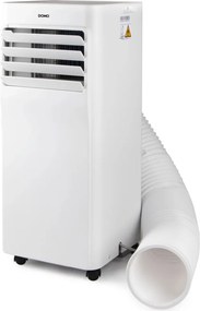 Mobilní klimatizace 4v1 COOLMAX 9000 BTU - DOMO DO10181, 2,6 kW, místnosti do 30 m2, 64 dB, Třída: A, dálkové ovládání, chlazení, ventilace, odvlhčování, čištění vzduchu