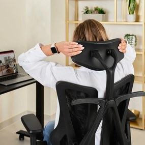 Ergonomické křeslo Naxes – Černé