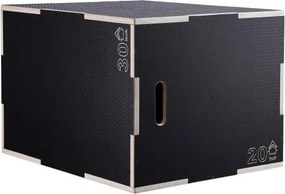 3v1 Plyometrický Jump Box, 76,2 / 61 / 50,8 cm