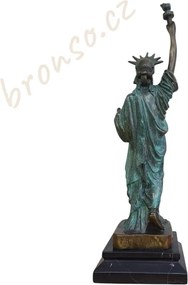 Socha svobody – bronzová soška, symbol volnosti a naděj