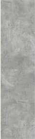 Šatní skříň betonově šedá 50 x 50 x 200 cm dřevotříska 3307714