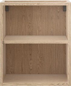 Mexen Box-A, otevřená skříňka s policí 40 cm, dub, 91AX2-0400-470-0-81