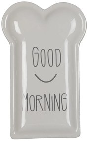 Keramický talířek Good Morning - 10*17*2 cm