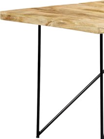 Jídelní stůl 180 x 90 x 76 cm masivní mangovníkové dřevo 282880