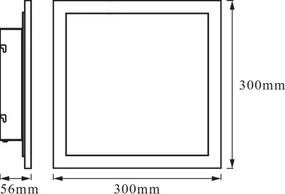 Osram - LED RGBW Stmívatelné stropní svítidlo SMART+ PLANON LED/20W/230V