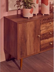 Komoda v tmavě přírodní barvě 114x70x39 cm Frida – Premier Housewares