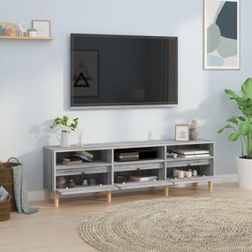 vidaXL TV skříňka 150 x 30 x 44,5 cm kompozitní dřevo [831915] Barva: Černá