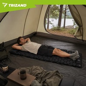 Samonafukovací turistická matrace Trizand - 190 x 60 cm s vestavěnou pumpou