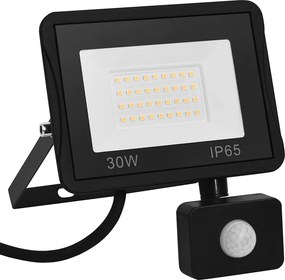 LED reflektor se senzorem 30 W studené bílé světlo 149630