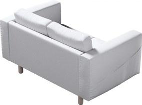 Potah na pohovku IKEA Norsborg 2-místná barva bílá látka pletený vzor