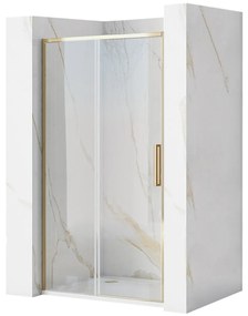 Posuvné sprchové dveře Rea Rapid 110 zlaté