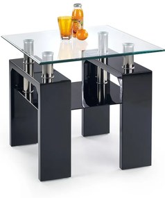 Konferenční stolek DIANA H 60x60 cm Halmar Černá