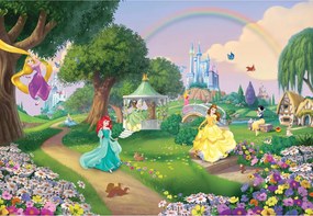 Komar Papírová fototapeta Disney Princess Rainbow 368 x 254 cm