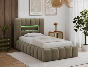 Postel Lamica 90x200 + Kovový rám/plynový výtah/kontejner