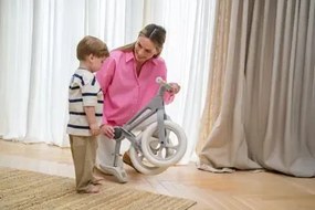 MoMi NORU šedé / Odrážedlo skládací / do 25 kg /  2 let
