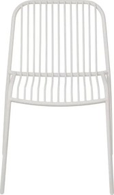 Světle šedá kovová zahradní židle Yua Wire – Blomus