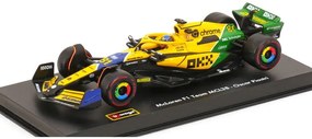 Bburago mclaren f1 team mcl38 (2024) 1:43 #81 piastri senna edition (s jezdcem)