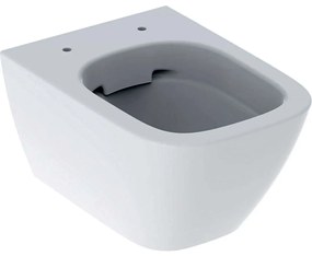 Geberit Smyle Square - Závěsné WC, Rimfree, bílá 500.379.01.1