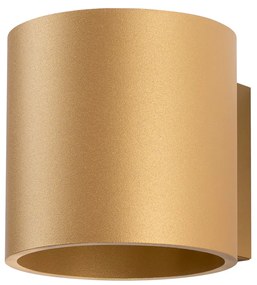 Sollux Lighting Nástěnné svítidlo ORBIS 1 zlaté