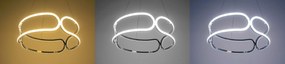 Toolight - LED stropní svítidlo APP792-CP, chromová, OSW-05500
