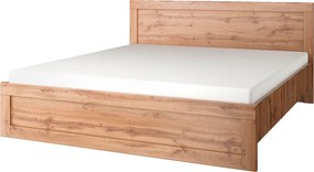 Postel 140x200 s roštem dub wotan Mortiz