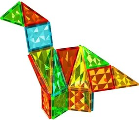 GEOMAG Magnetická stavebnice Magnetic Tiles Gems / 32 dílků / od 3 let