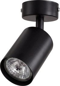Toolight Toolight, JNH028-1C, bodové svítidlo na strop a stěnu, 1× GU10, černá, OSW-56214