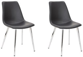 2 x Jídelní židle Hawaj CL-18062 | černá