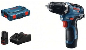 Bosch - 12V AKU vrtací šroubovák, 2x aku 3,0 Ah Li-Ion, nabíječka 06019H8002