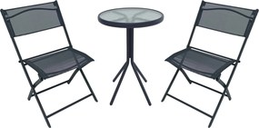 Greemotion Textilenový bistro set, 3dílný
