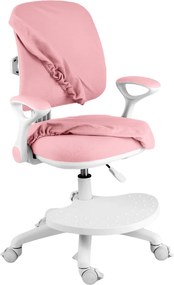 Dětská rostoucí židle Neoseat JUNI 020 — látka, pratelný potah, růžová