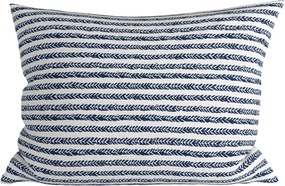 Polybavlněný povlak na polštář NAVYSTA POLY 70x90 cm, modro-bílý